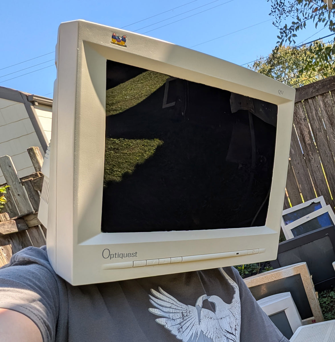 Optiquest Monitor Head - Ready to Ship – PokuPoku Studio